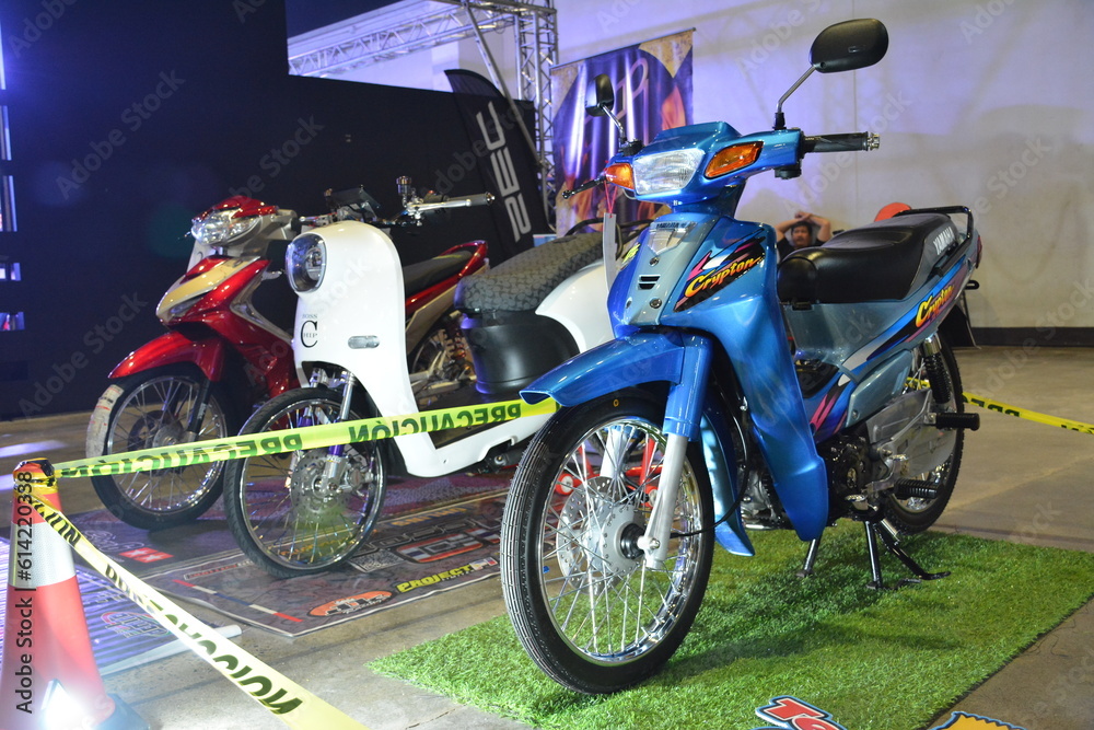 Yamaha crypton motorcycle at Inside racing bike festival in Pasay ...