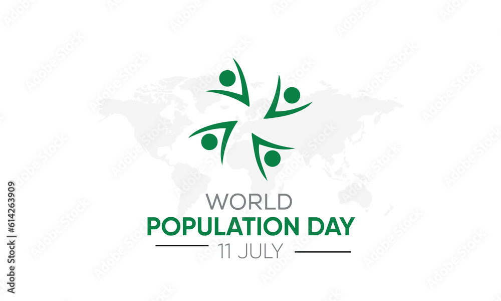 world population day campaign awareness logo, awareness campaign for ...