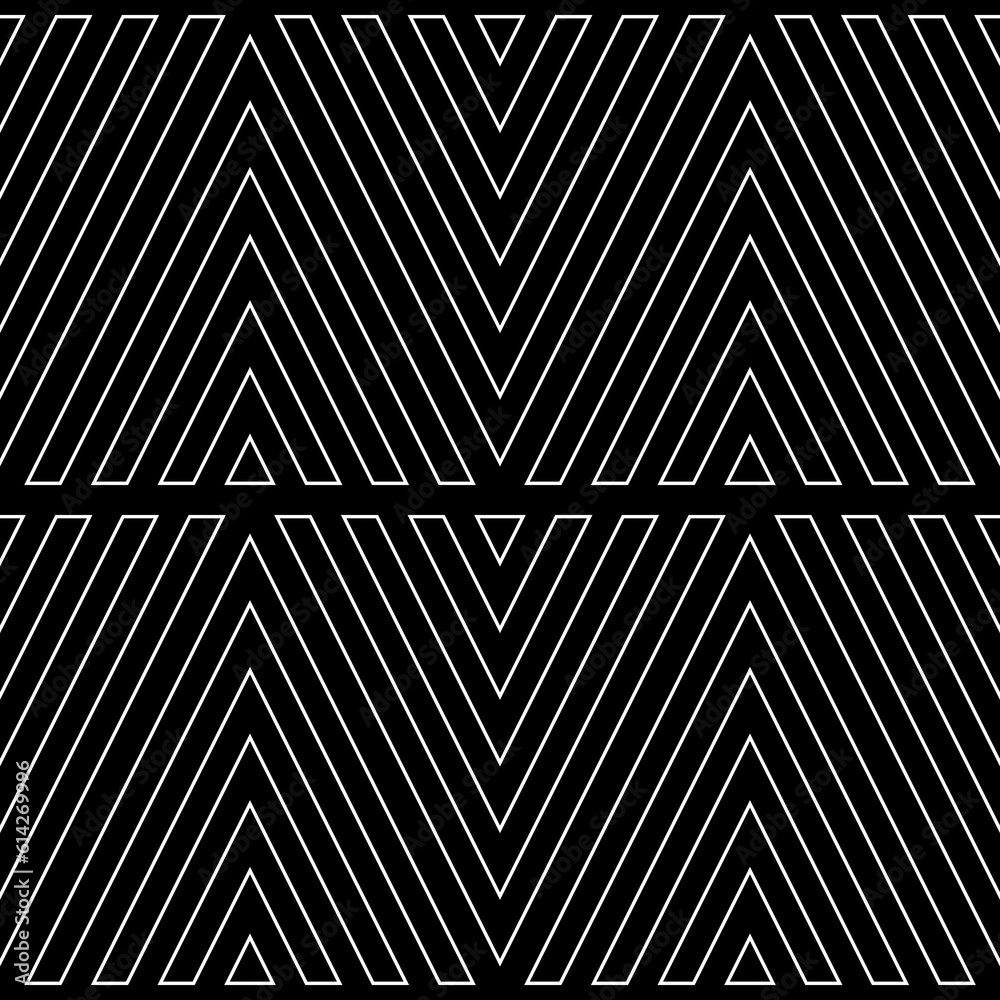 Chevron contour lines background. Zigzag image. Seamless surface ...