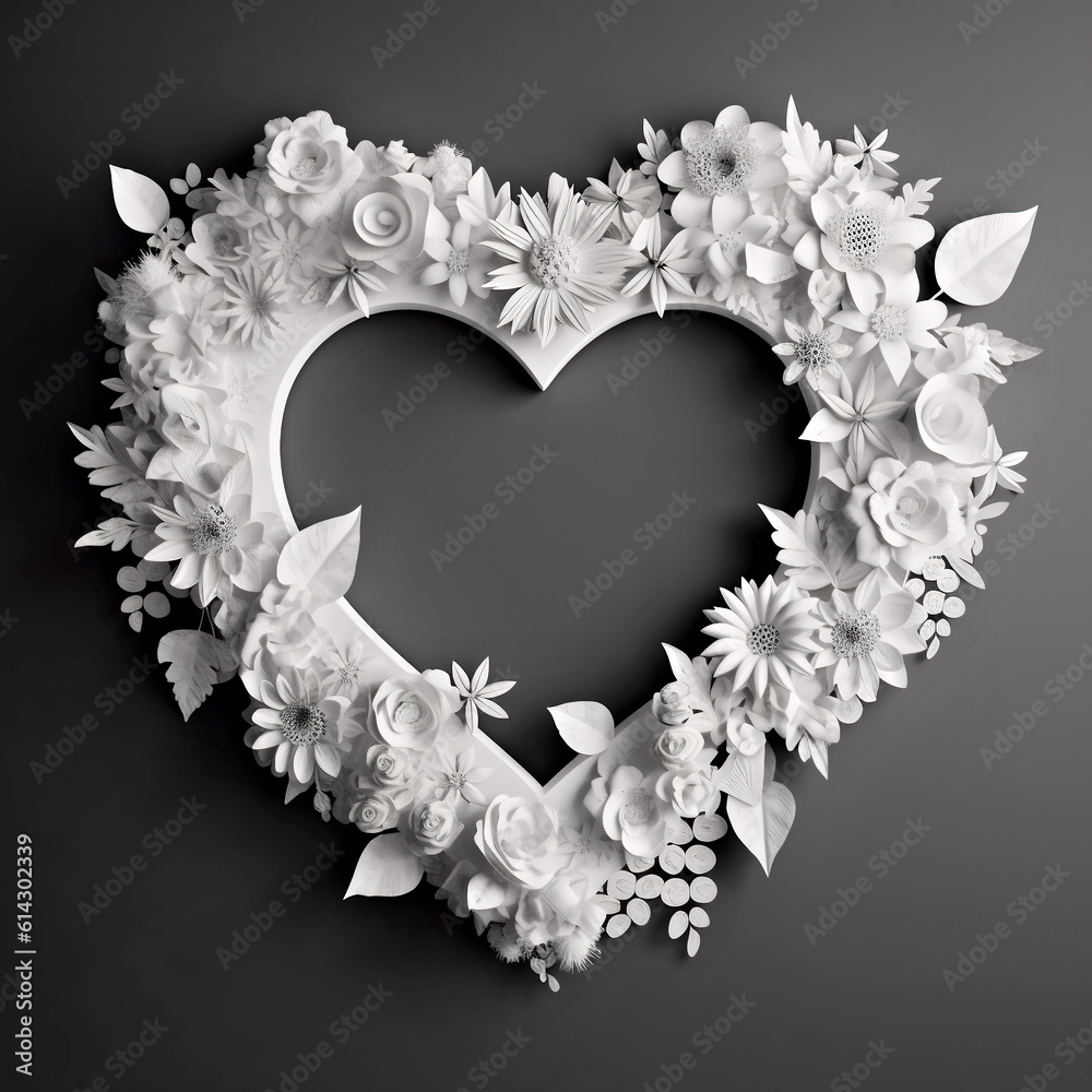 In loving memory of those who are forever in our hearts. Heart shaped ...