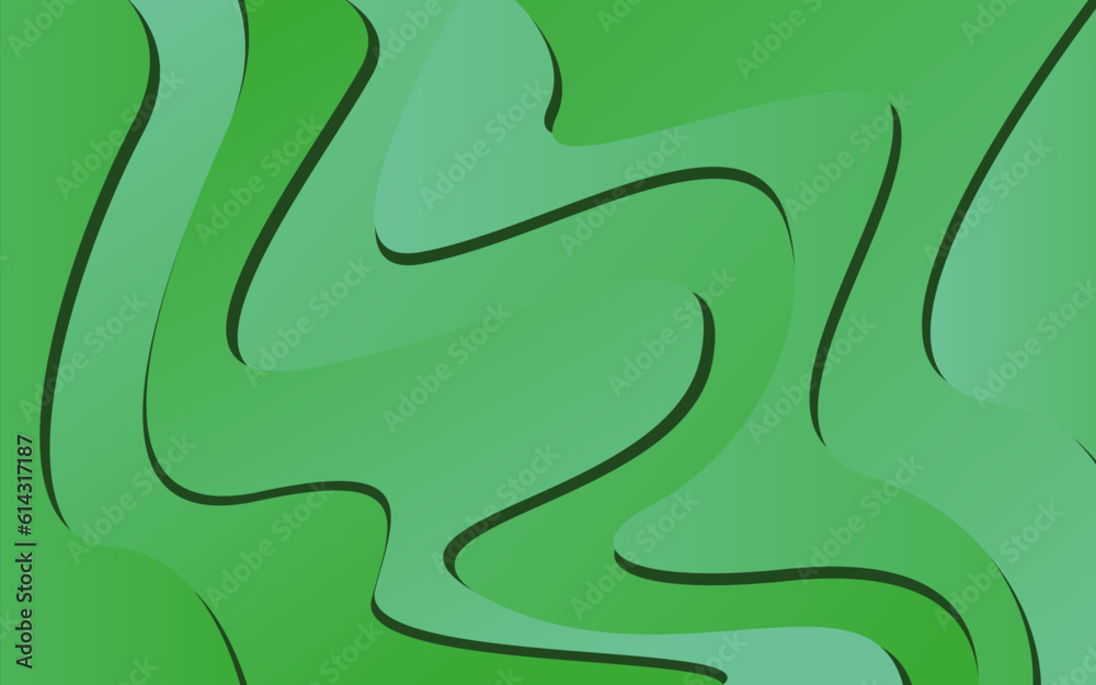Green gradient groovy abstract background design . Groovy background ...