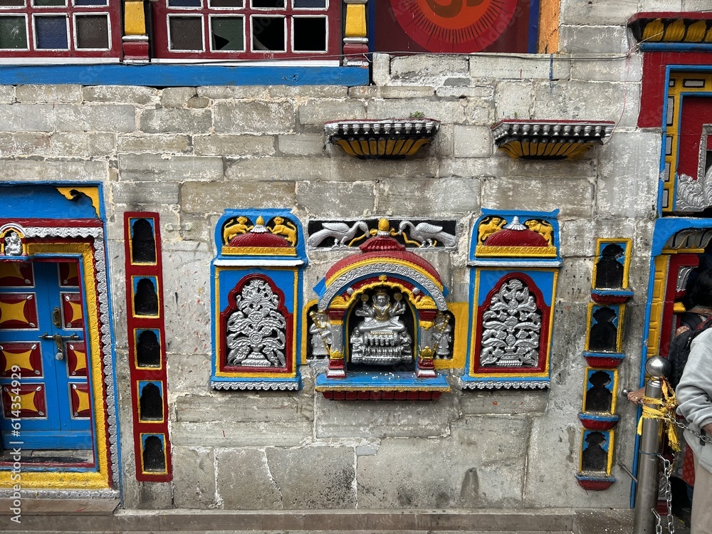 Badrinath Lord Vishnu Temple Stock Photo | Adobe Stock