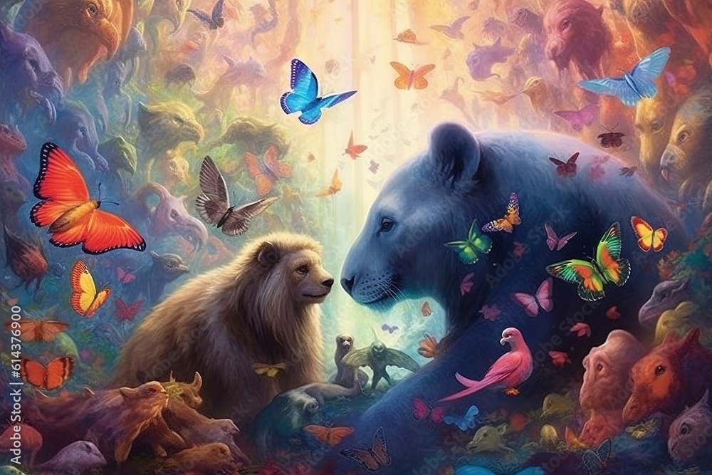 Love knows no bounds, bridging the gap between species with its ...