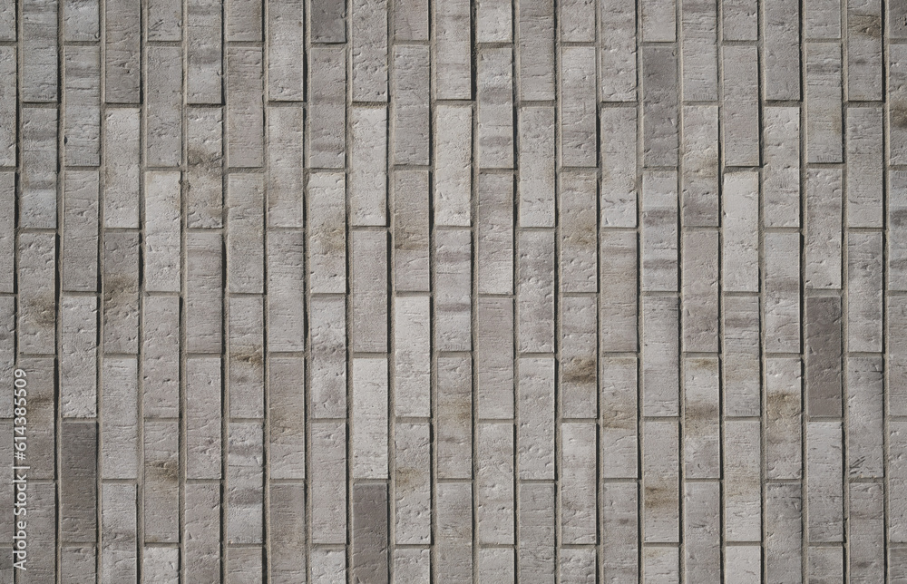 Gray vertical Brick wall texture as backdrop Stock Photo | Adobe Stock