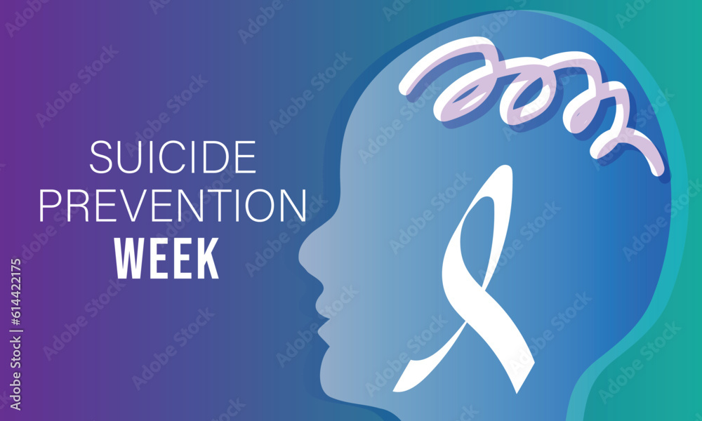 National suicide prevention week. background, banner, card, poster ...