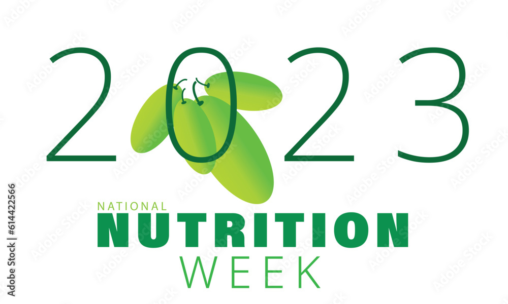 National Nutrition week. background, banner, card, poster, template ...