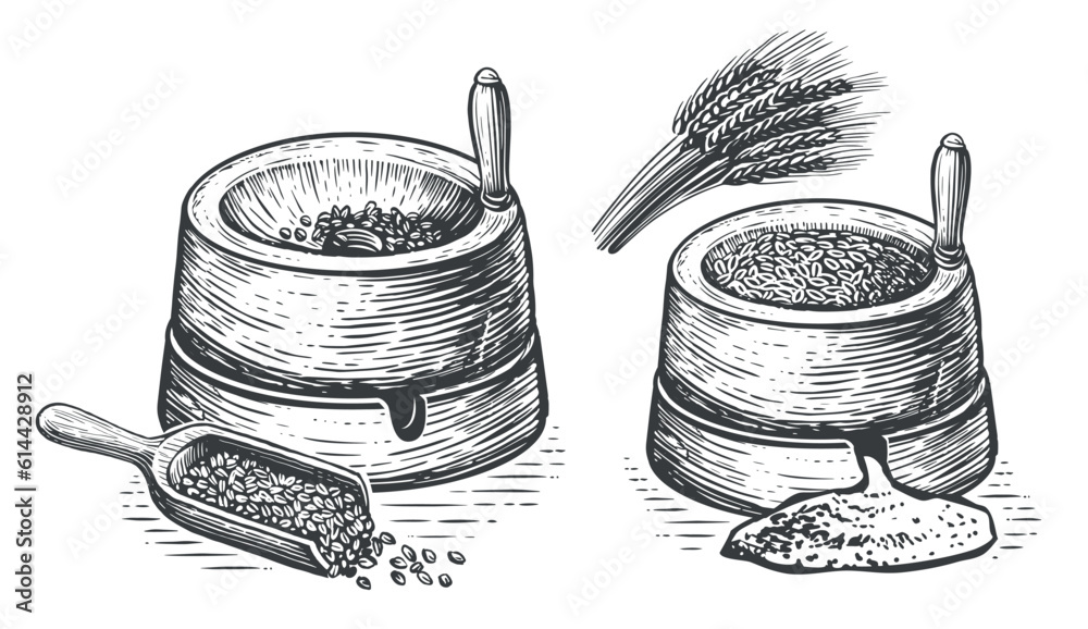 Grain Products Drawing