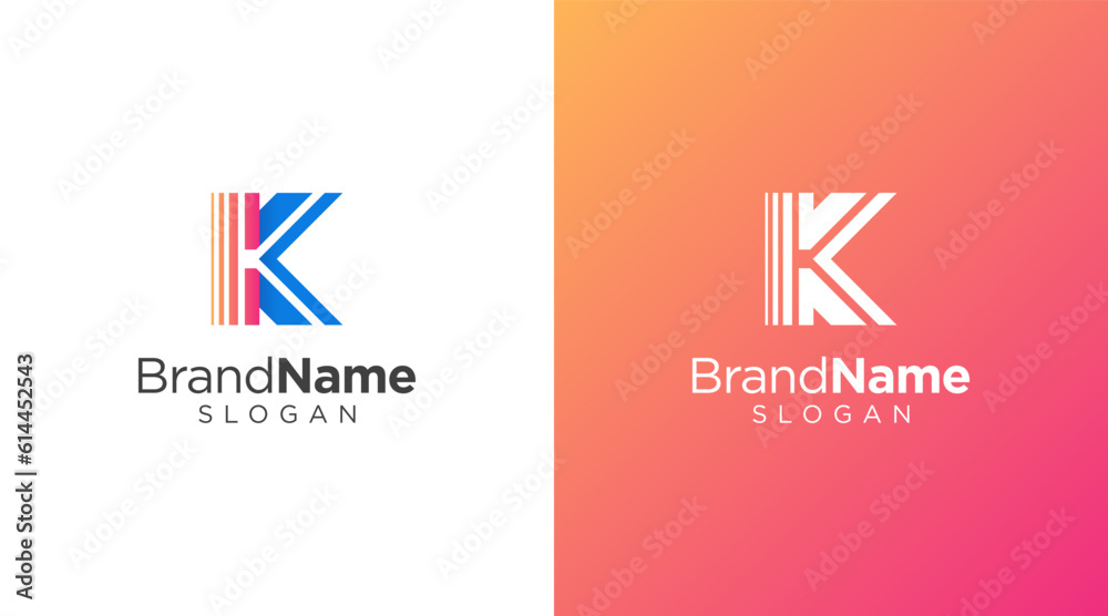 Letter k logo design for various types of businesses and company ...