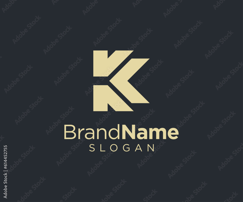 Letter k logo design for various types of businesses and company ...