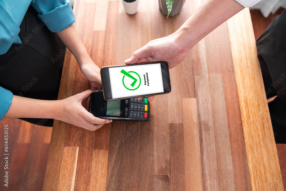 Seamless cashless payments with barcode scanning on smartphone ...