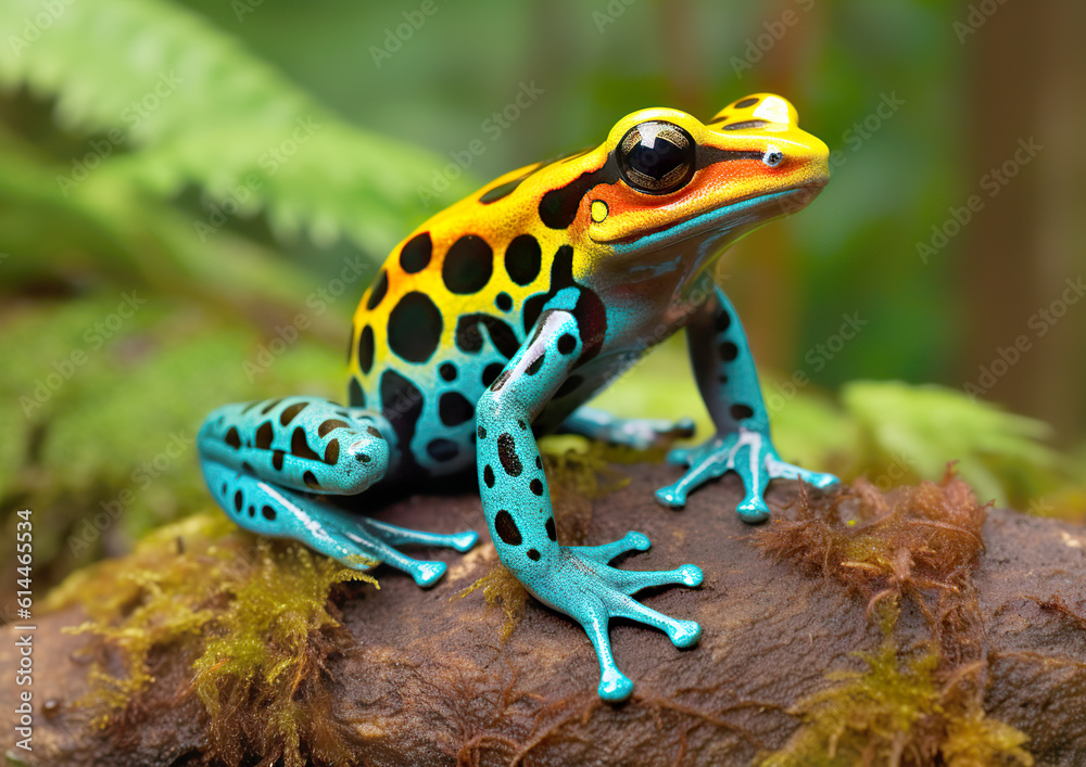 Cute poison dart frog, just as dangerous as it is beautiful ...