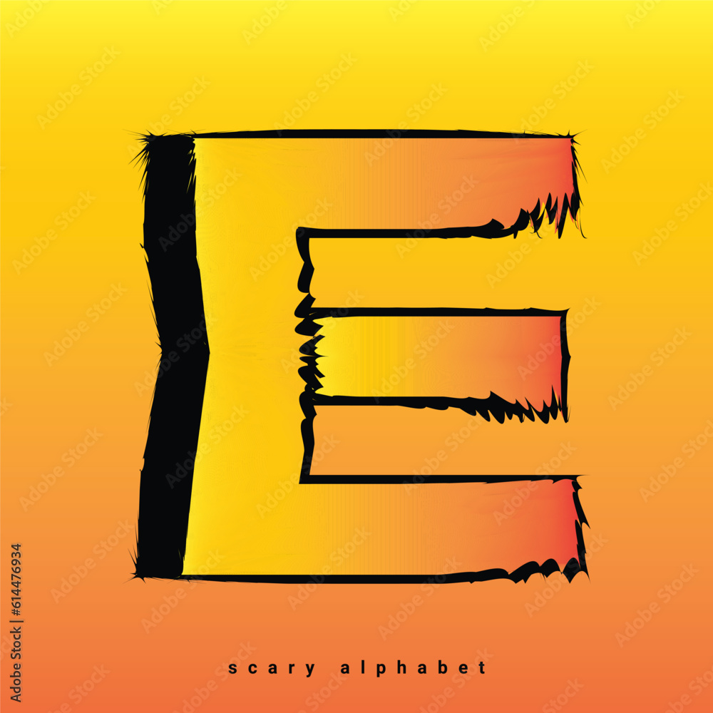 creepy, comic, illustration, graffiti font, scary text, monster, scary ...