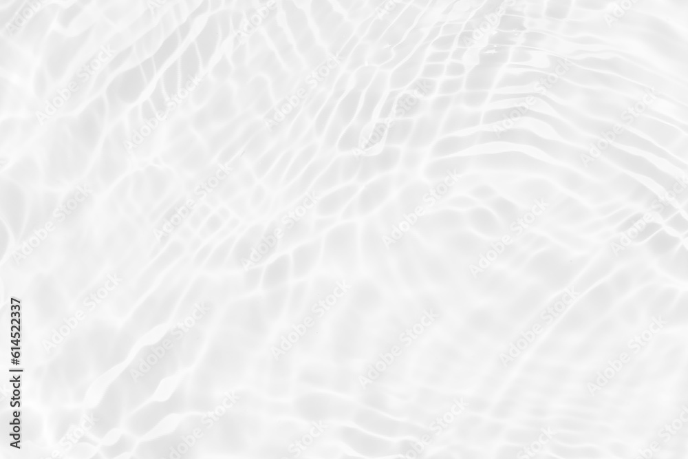 White water with ripples on the surface. Defocus blurred transparent ...