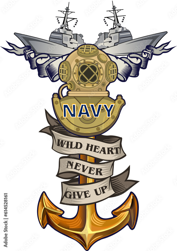 American Navy - naval warfare branch of the Armed Forces. U.S. NAVY ...