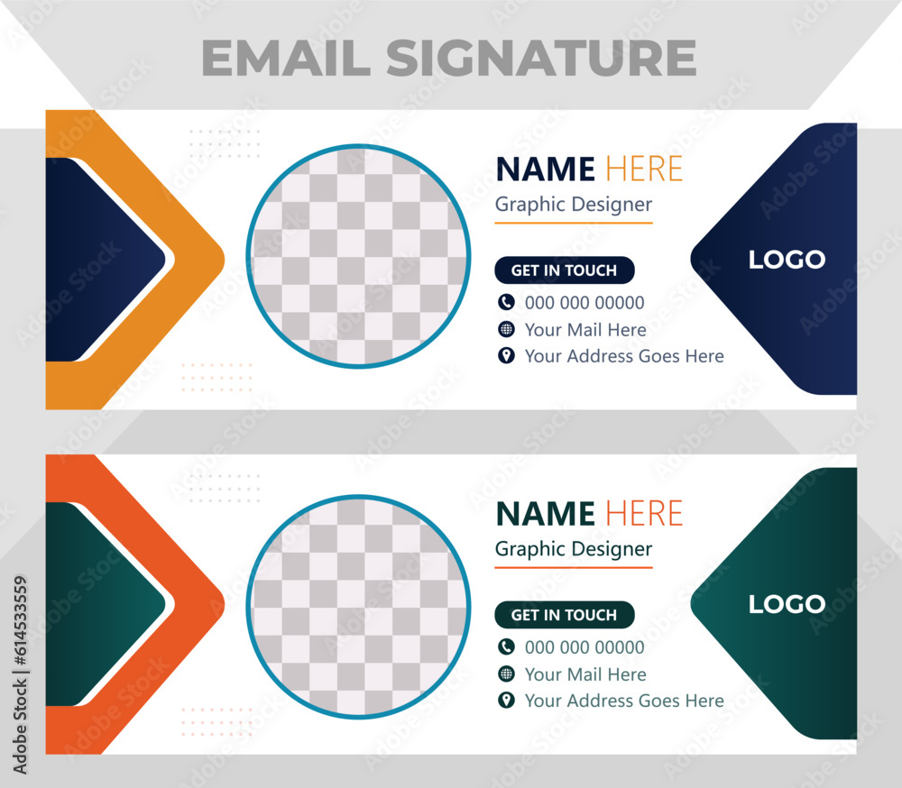 email signature design,minimalist email signature template,creative ...