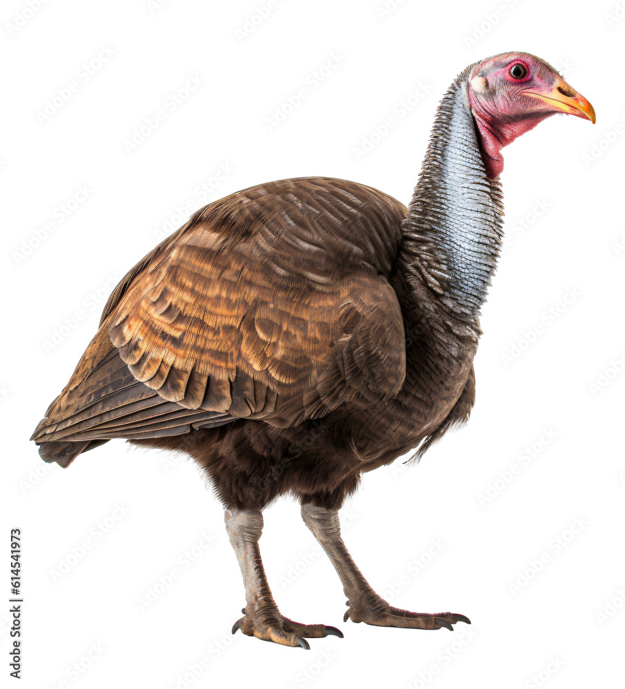 Turkey isolated on the transparent background PNG. AI generative. Stock ...