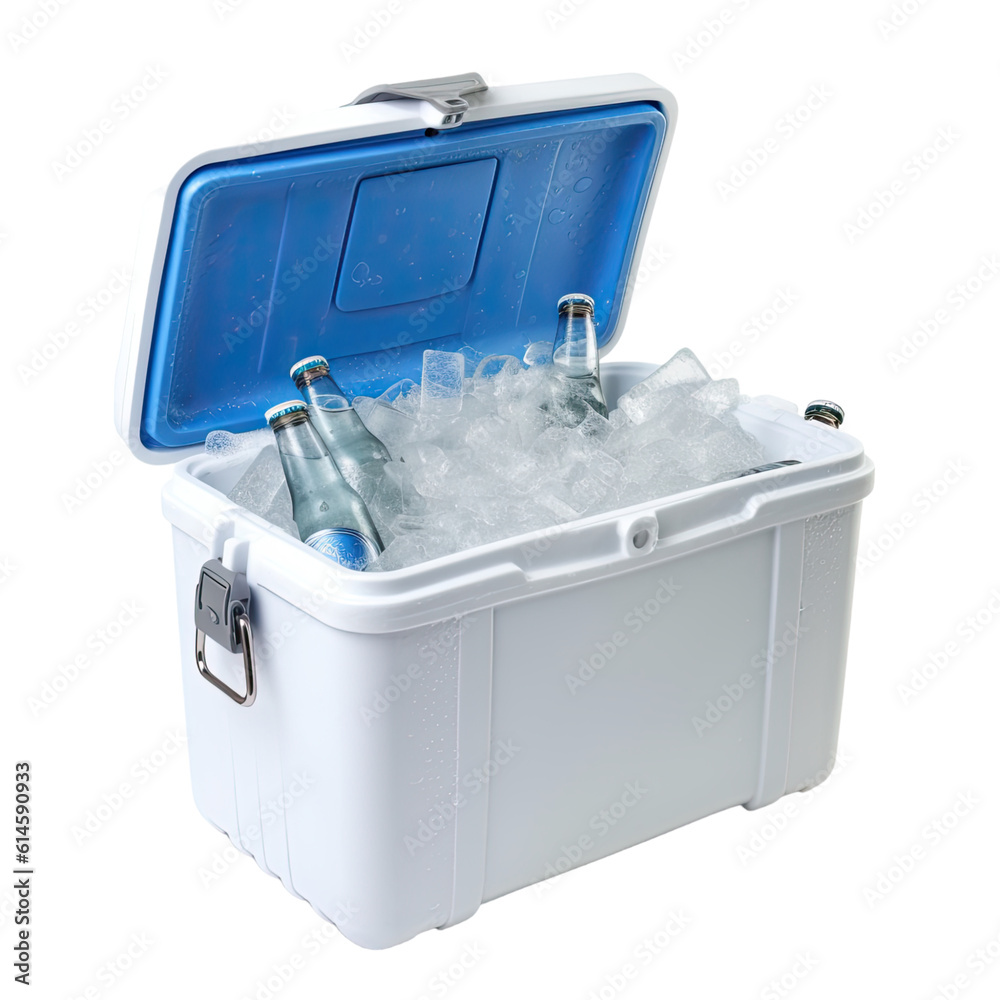 cooler isolated on a transparent background, generative ai Stock ...
