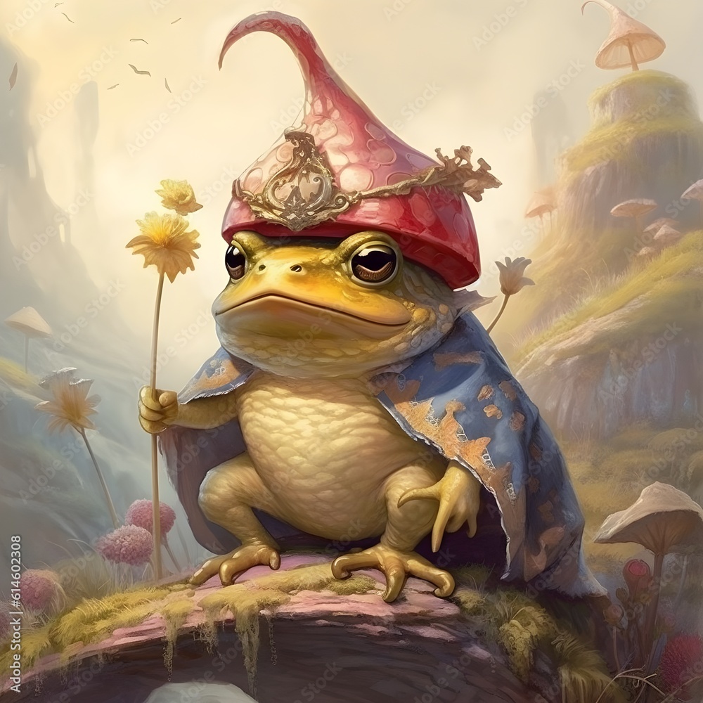 Generative AI, Little Prince, Little Toad, Fairy tale, Bedtime story ...