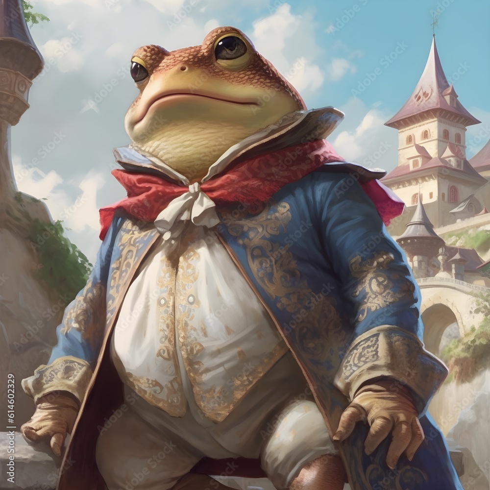 Generative AI, Prince, Toad, Fairy tale, Bedtime story, Humanoid ...