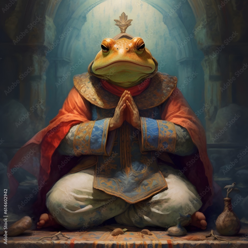 Generative AI, Prince, Toad, Fairy tale, Bedtime story, Humanoid ...