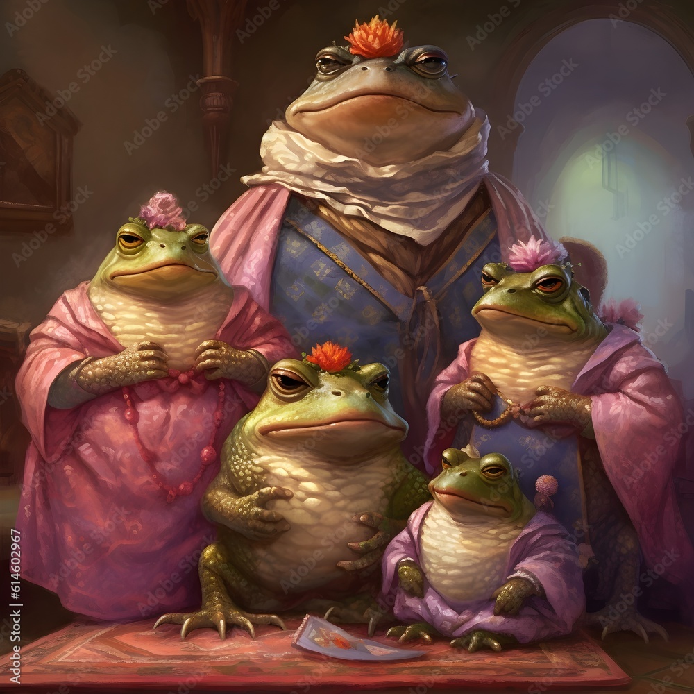 Generative AI, Prince, Toad, Fairy tale, Bedtime story, Humanoid ...