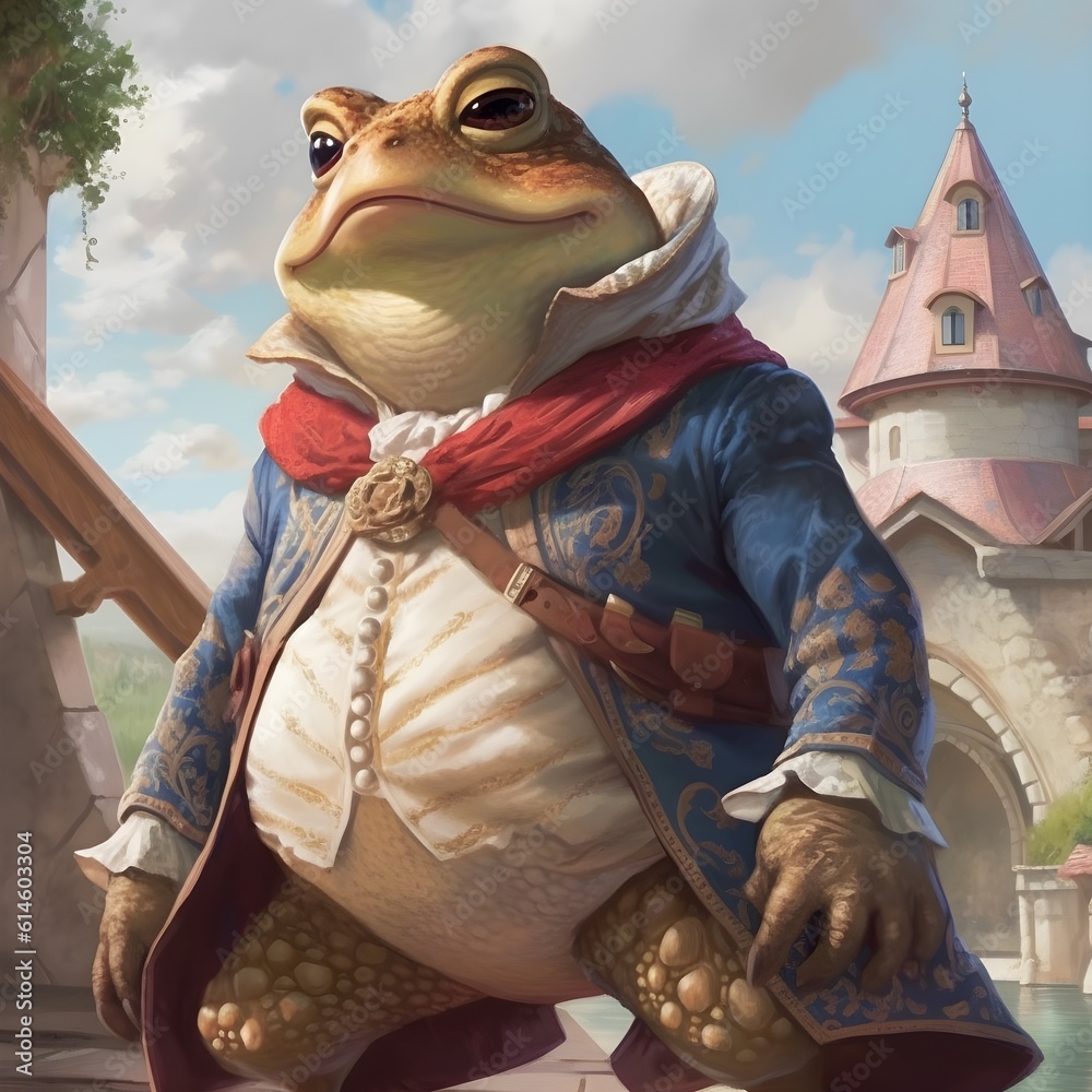 Generative AI, Prince, Toad, Fairy tale, Bedtime story, Humanoid ...