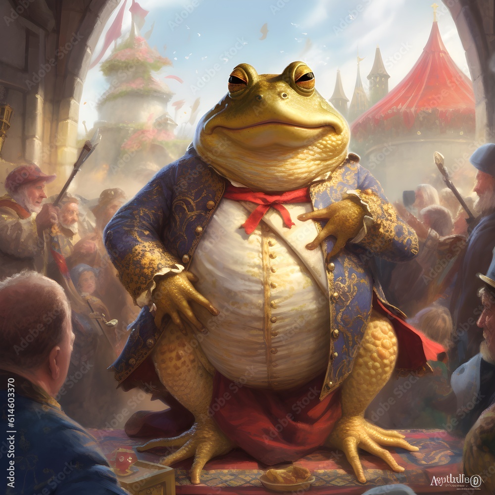 Generative AI, Prince, Toad, Fairy tale, Bedtime story, Humanoid ...