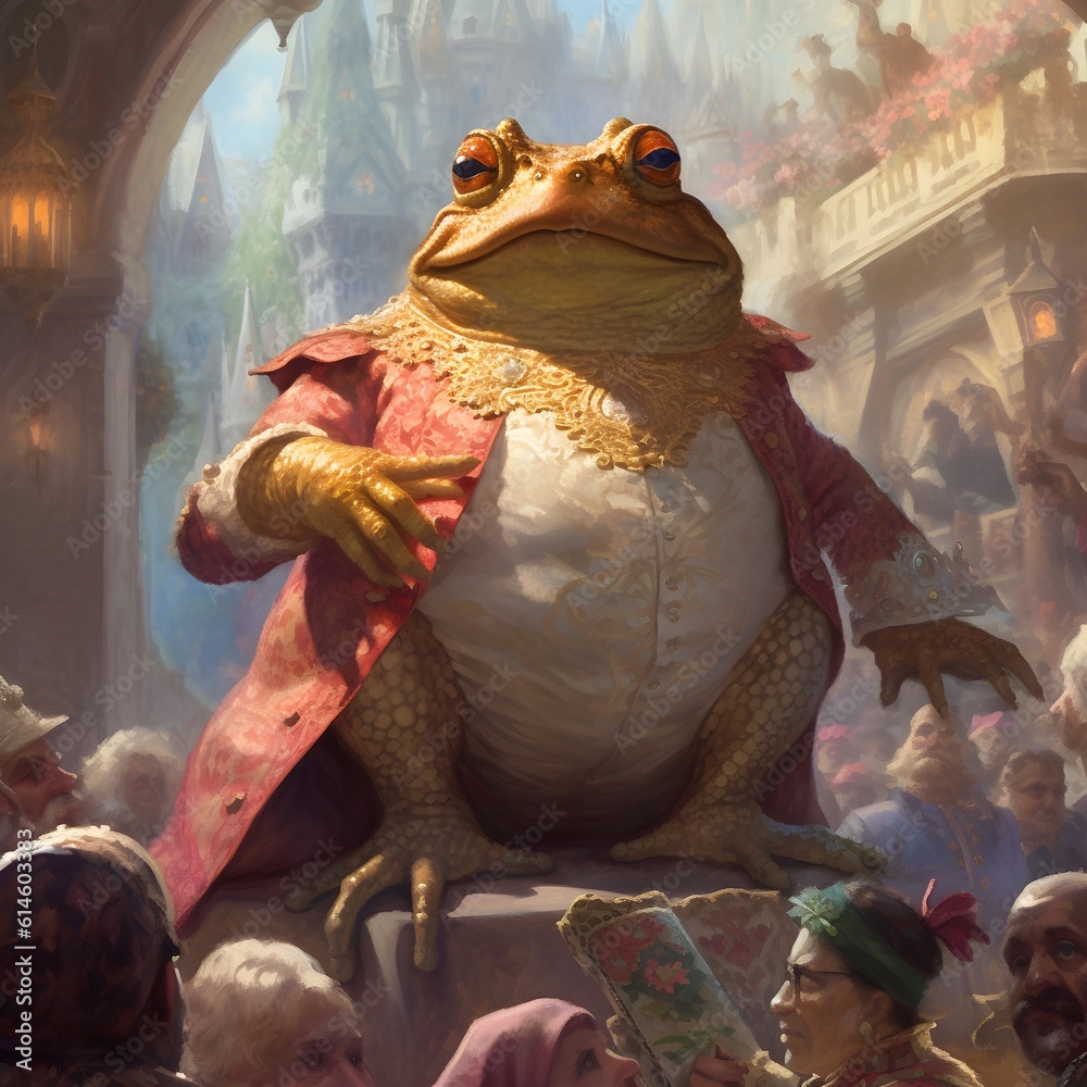 Generative AI, Prince, Toad, Fairy tale, Bedtime story, Humanoid ...