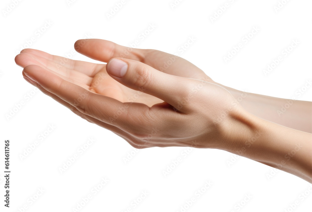 Helping Giving Two Hands Isolated on Transparent Background ...