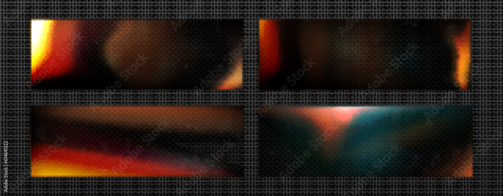 Retro flare photo overlay with hologram and dust texture. Old film ...