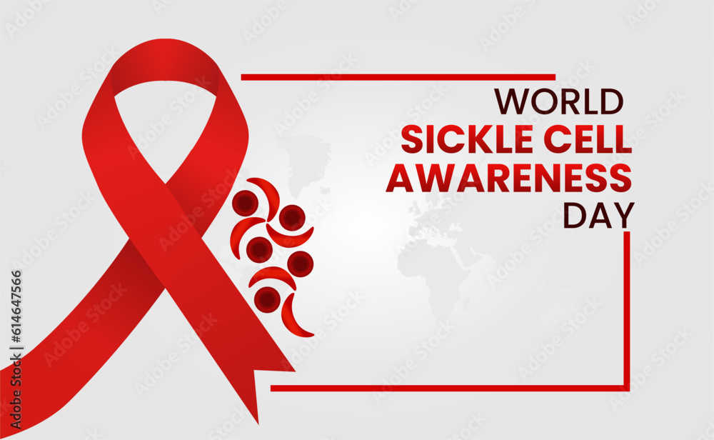 vector graphic of world sickle cell awareness day good for world sickle ...