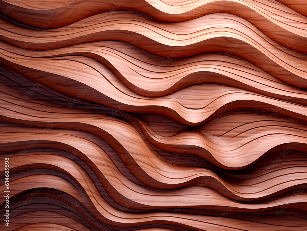 Timber wooden wall texture background. Layers of wood waves. Board ...