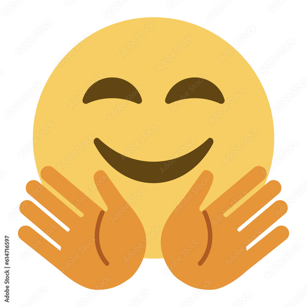 Top quality emoticon. Admiration emoji. Surprised emoticon, amazed and ...