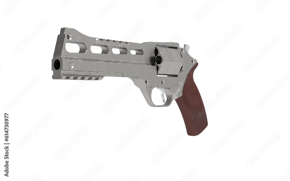 Handgun isolated on transparent background. PNG. side view Stock ...