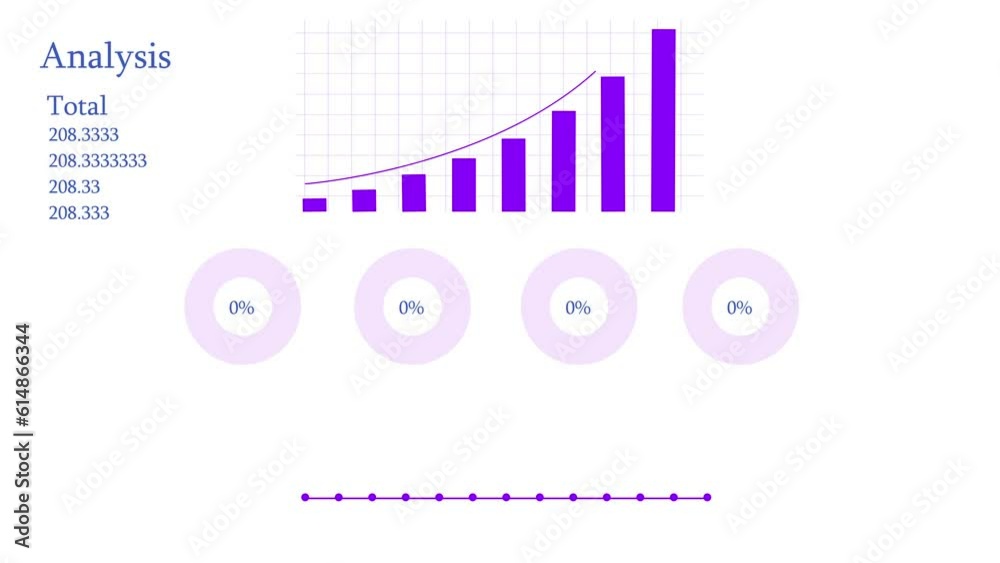 Graphs and pie charts slick, clean, elegant on white background great ...