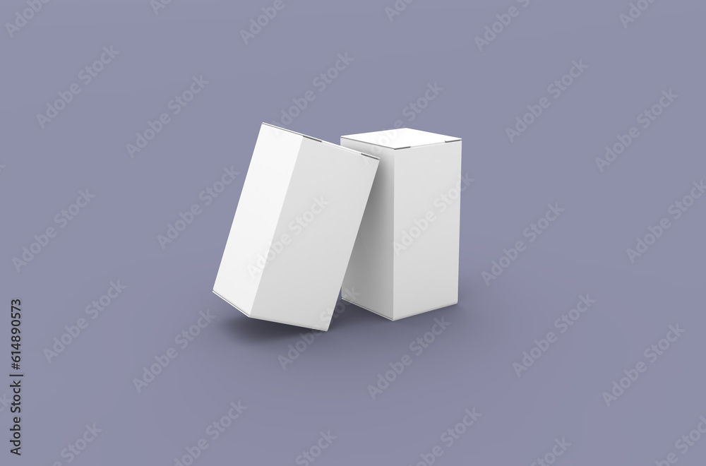 Small eye dropper box packaging mockup for eye drops advertising on ...