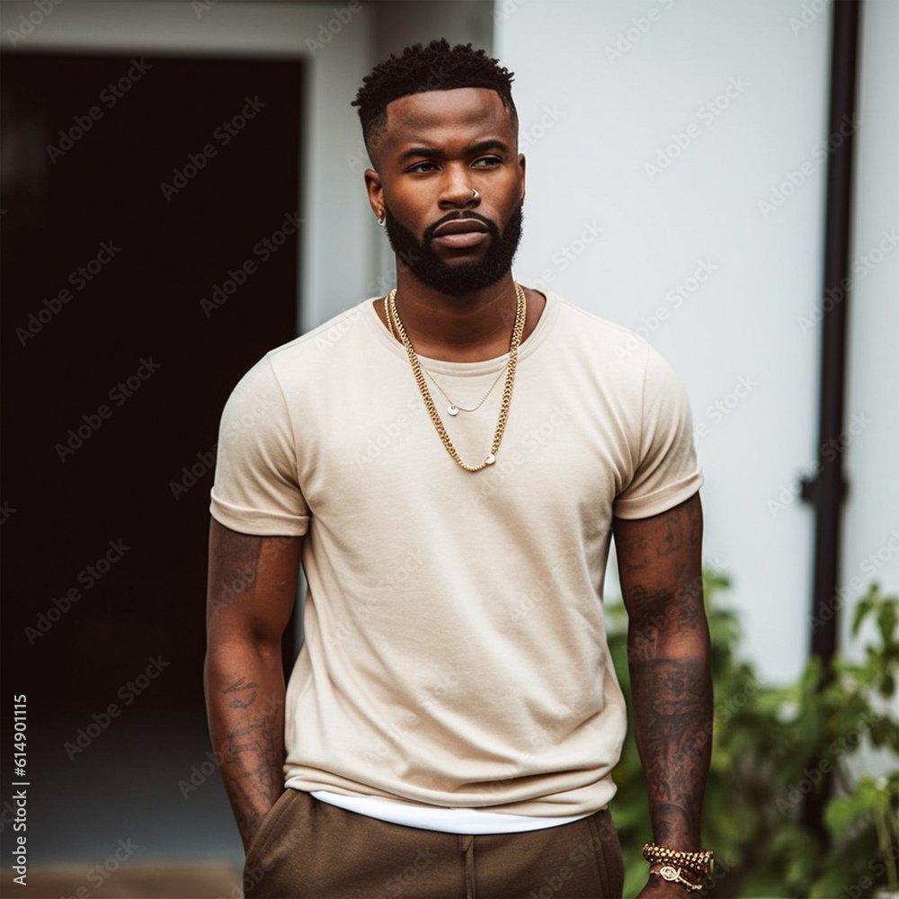 Handsome Black Man African American Model African American Man Male ...