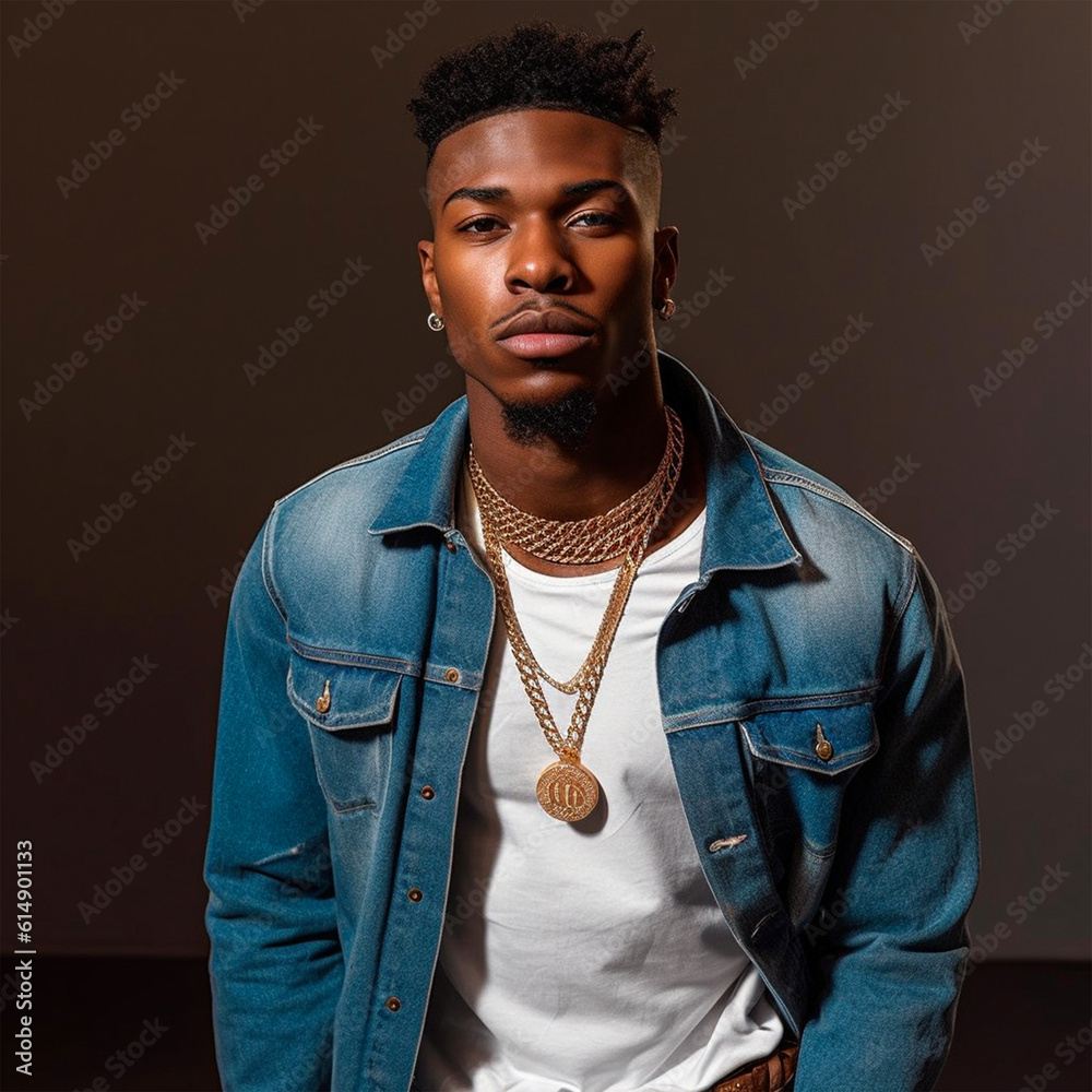 Handsome Black Man African American Model African American Man Male ...