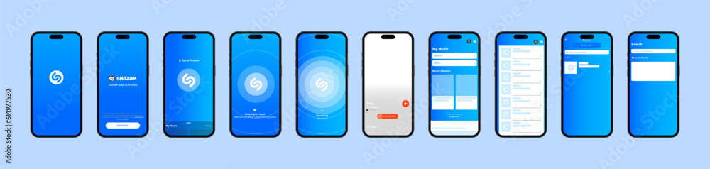 Shazam. Mockup social media post. Shazam mockup. Social network ...