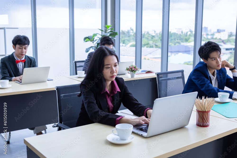 workers Group of asian business people with diverse genders (LGBT ...