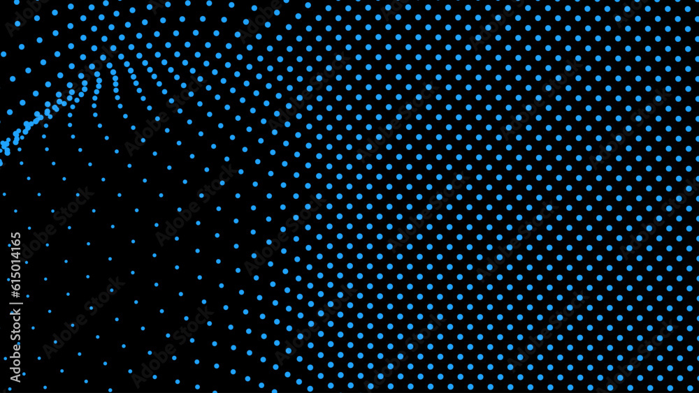 Dome-shaped protrusion part seine by stretching mesh for the illusion ...