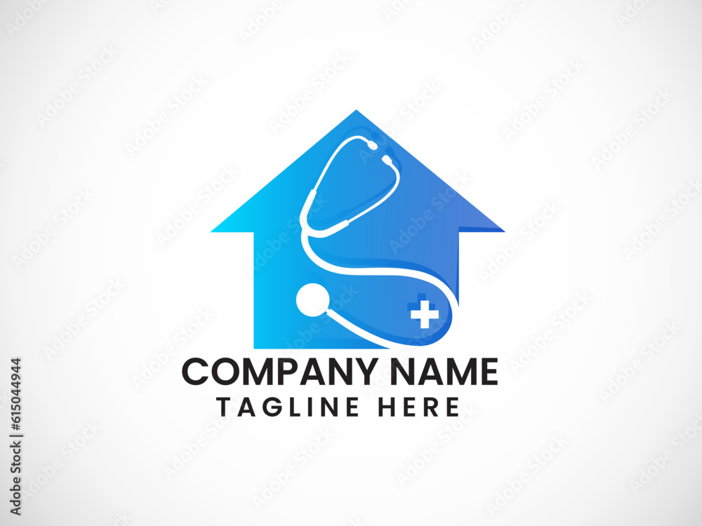 House Doctor logo. Pharmacy home doctor logo design. Hospital. Icom ...