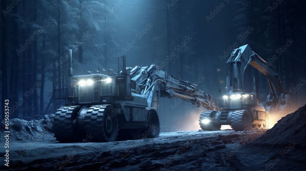 Visualization of the work of artificial intelligence. Digitalization in ...