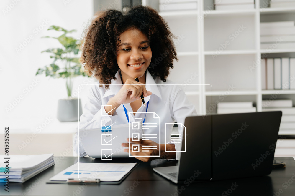 Checklist and filling survey form online. Document management system ...