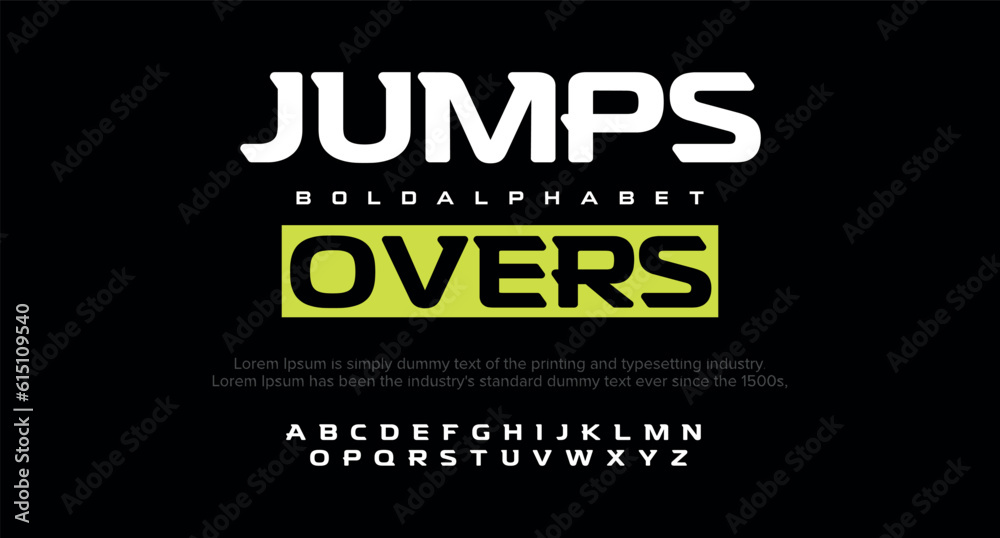 Modern Bold Font. Sans Serif Font. Regular Italic Uppercase Lowercase ...