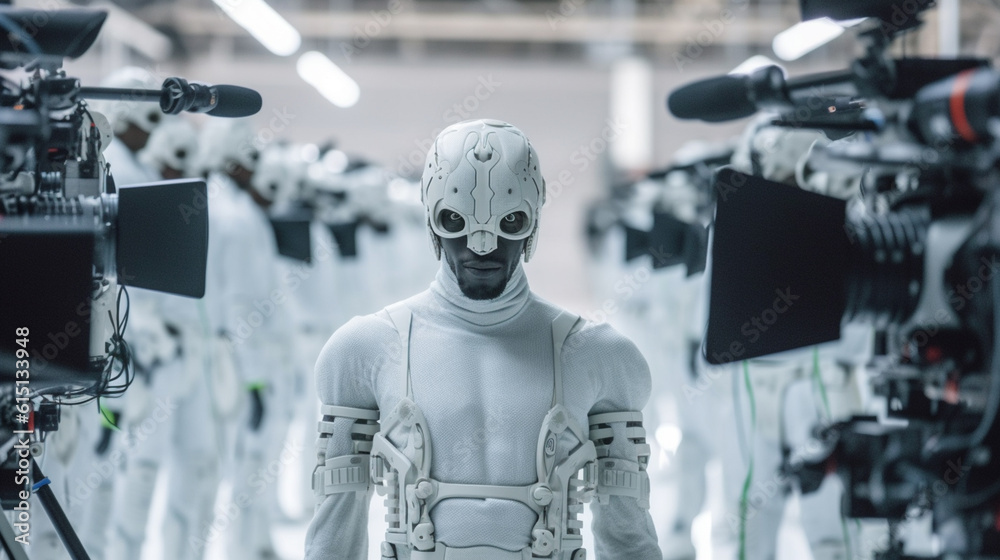 robot suit test pilot, motion testing, science and technology in ...