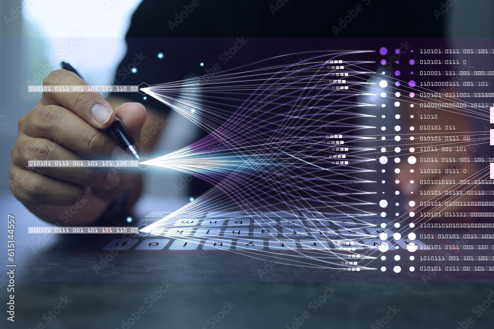 Data scienctist touch on binary complex information to and alalysis ...