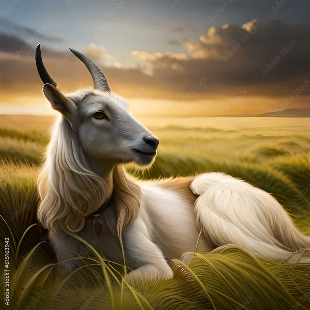 "Divine Devotion: A Sacred Goat for the Temple on Eid ul Adha ...