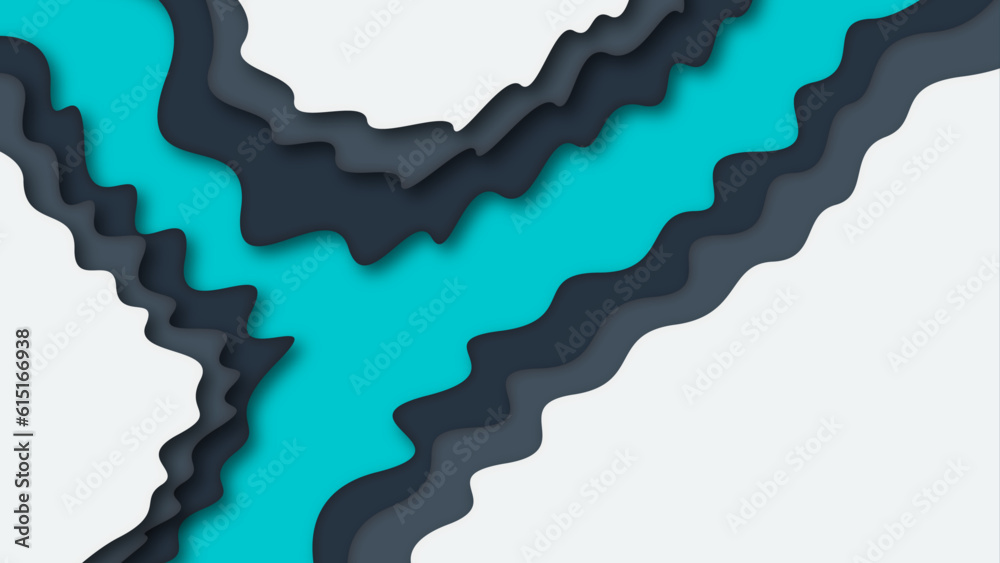 Professional color palette colors waves abstract background, beautiful ...