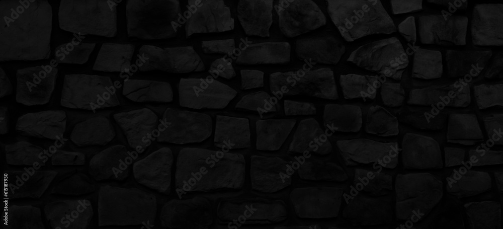 Black stone wall ,stone wall texture, Dark rock texture background ...
